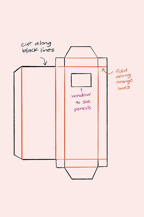 DIY Coloring Gift Set For Valentine’s Day | Minted