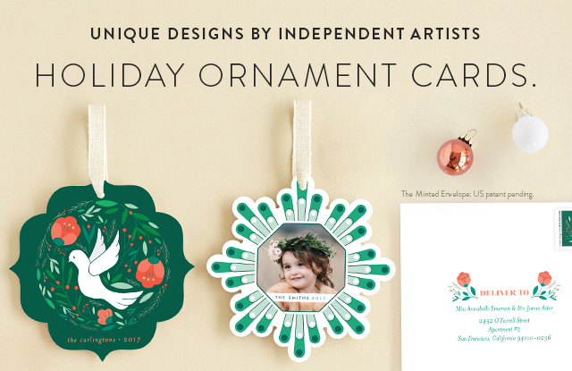 Holiday Card Ornaments | Minted