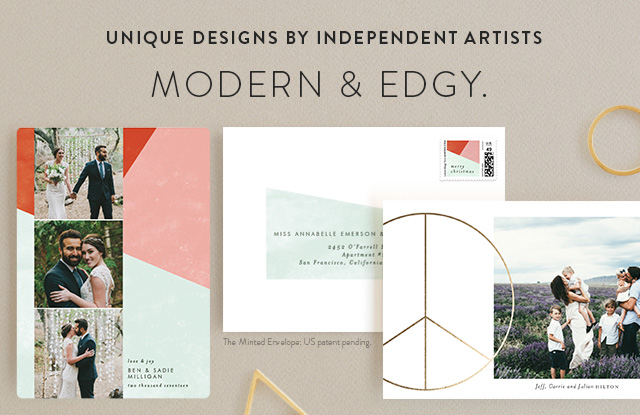 Contemporary Holiday Cards | Minted