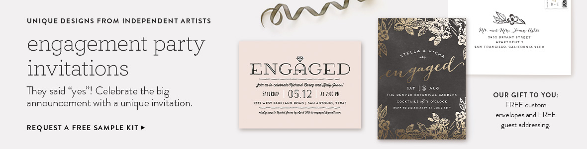 Engagement Party Invitations | Minted