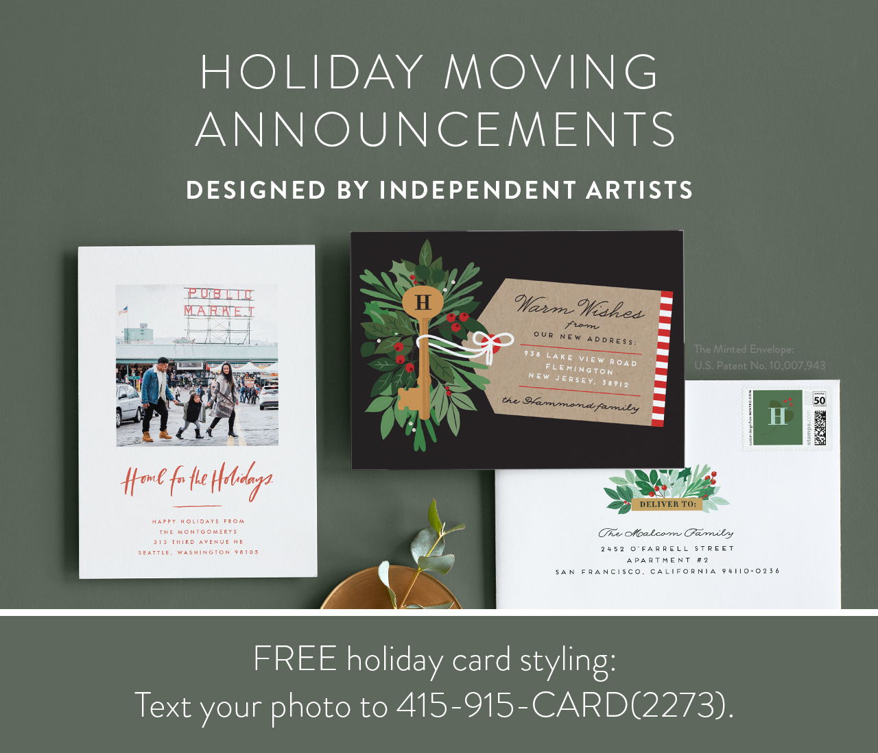 Holiday Moving Announcements | Minted