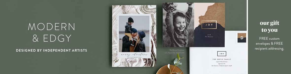 Modern Holiday Cards | Minted