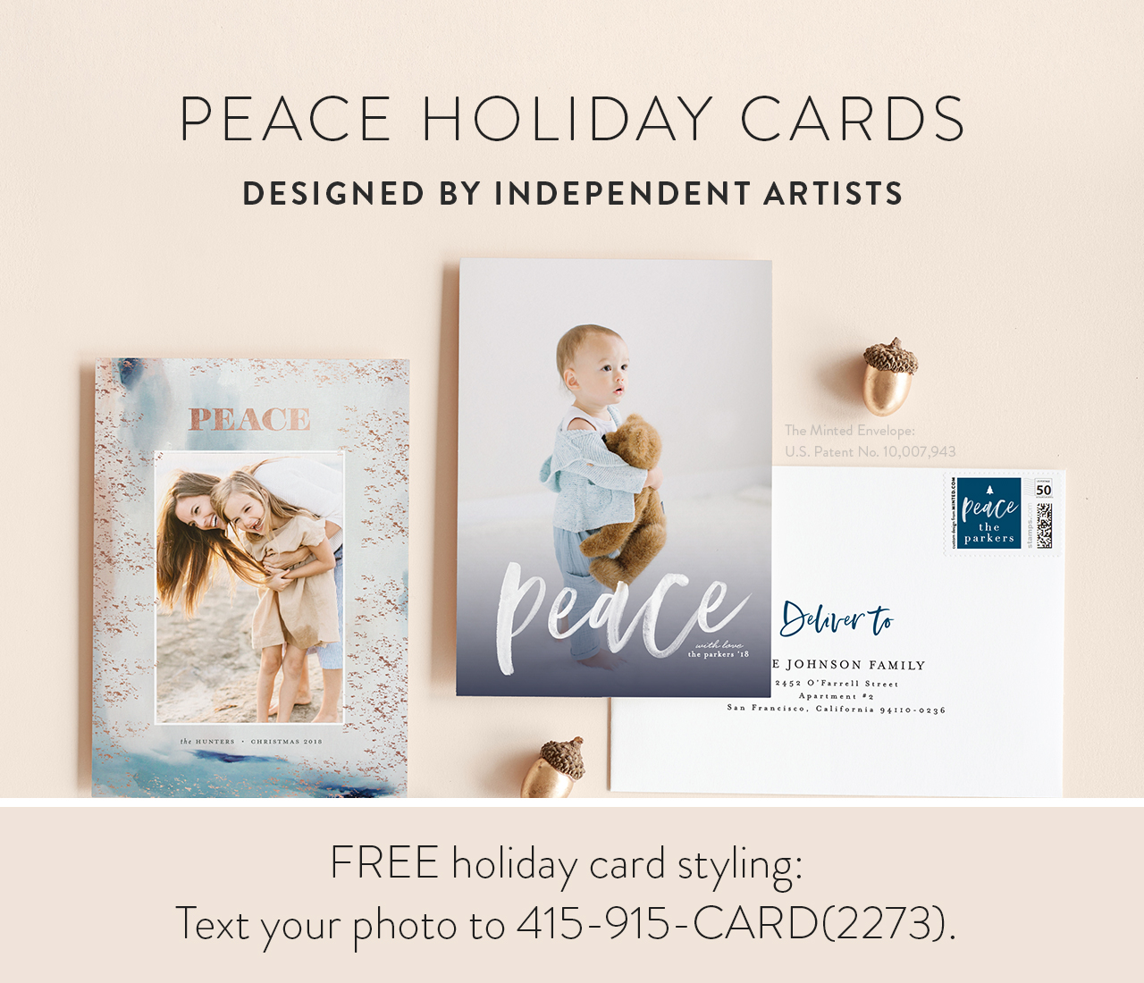 Peace Christmas Cards | Minted