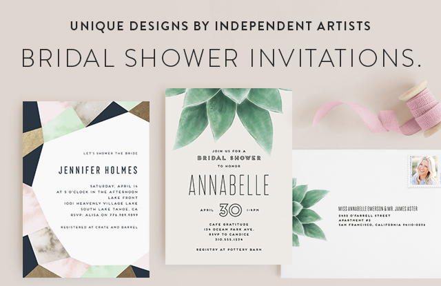 Bridal Shower Invitations | Minted