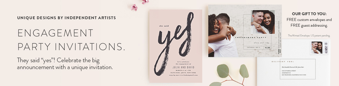 Engagement Party Invitations | Minted