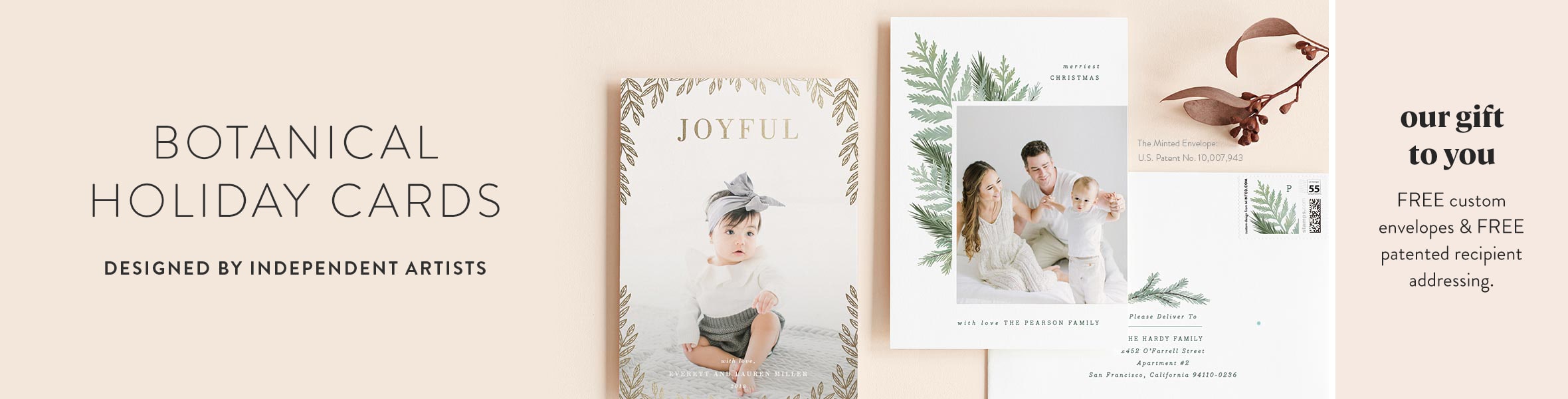 Botanical Christmas Cards | Minted