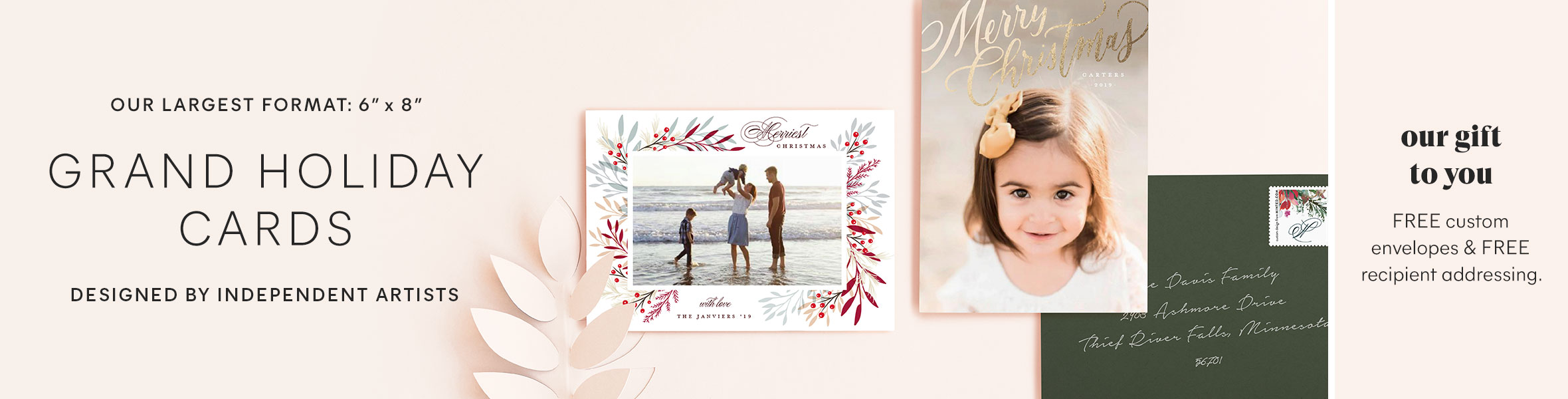 Large Christmas Cards | Minted
