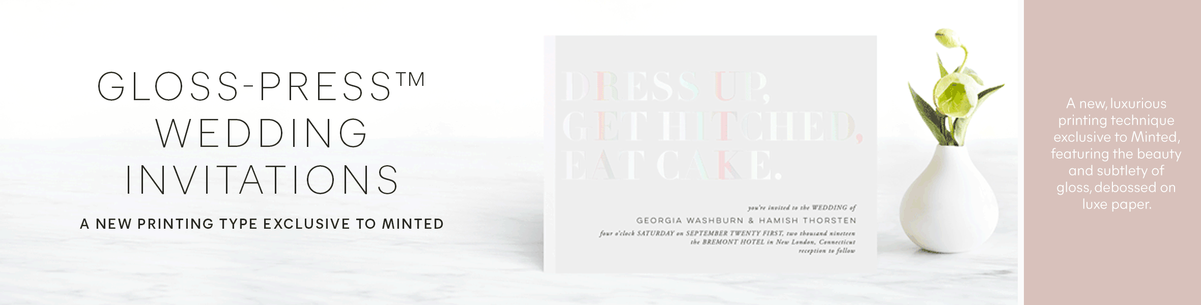 Gloss-Press Wedding Invitations™ | Minted