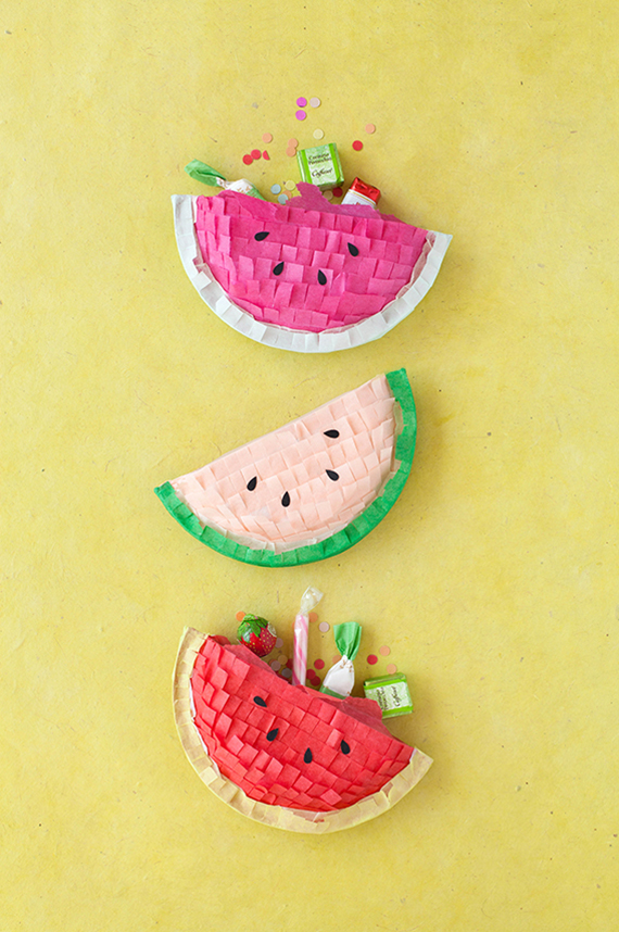 DIY: Watermelon Piñatas | Minted