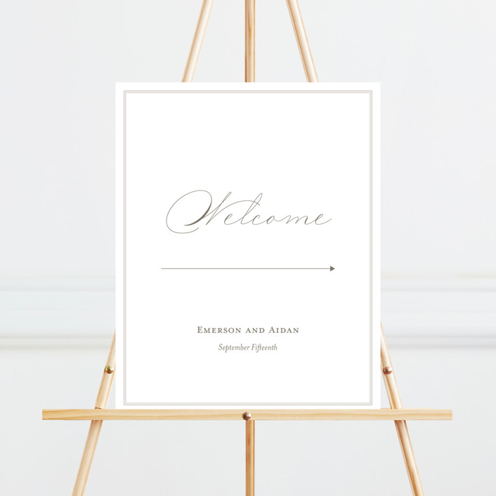 Overlapping Large Custom Signs by Amy Kross | Minted