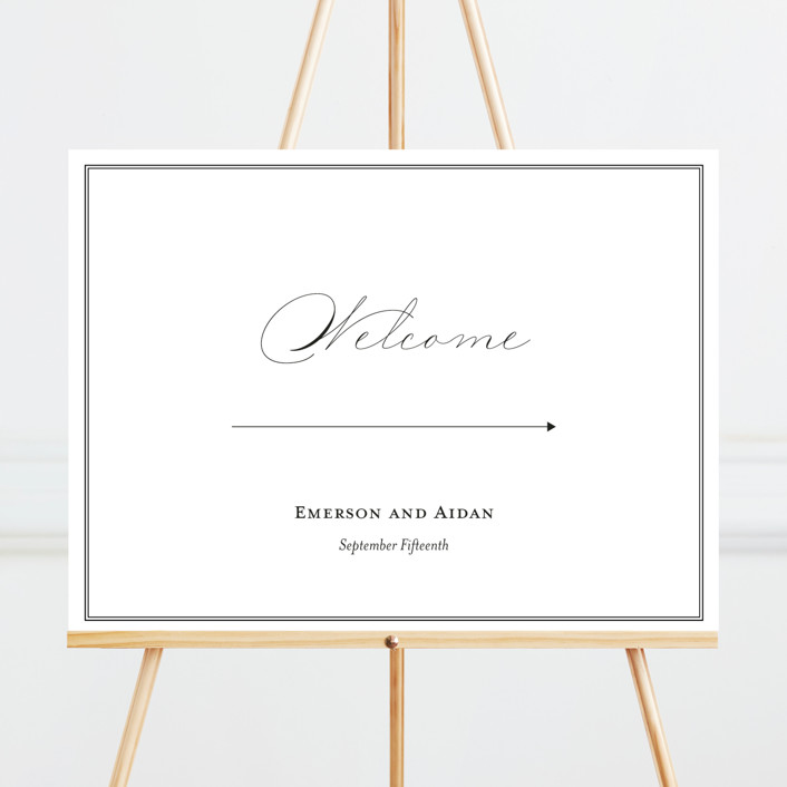 Overlapping Large Custom Signs by Amy Kross | Minted
