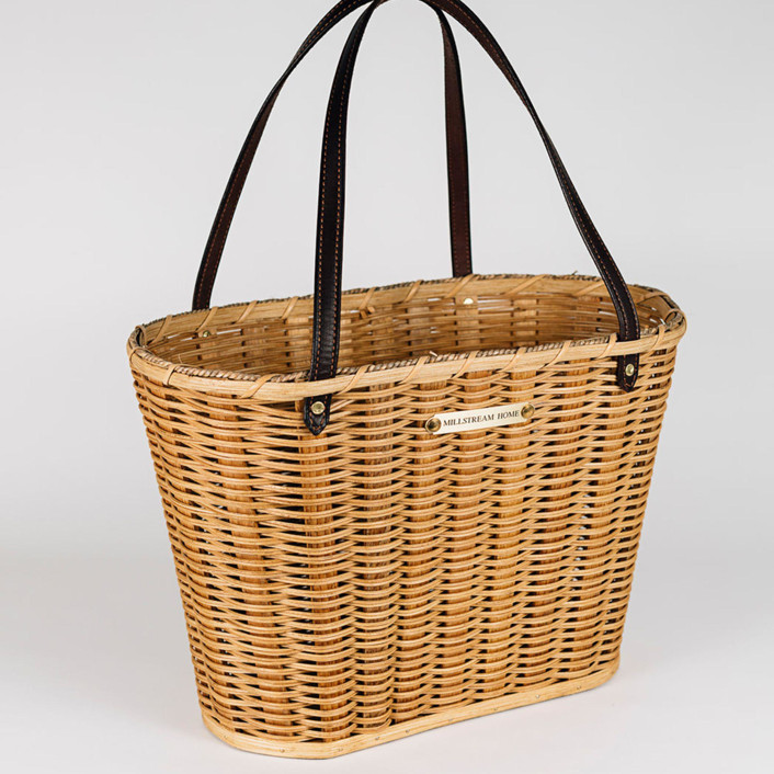 The Large Thin Weave Market Basket in Light Decorative Baskets by ...