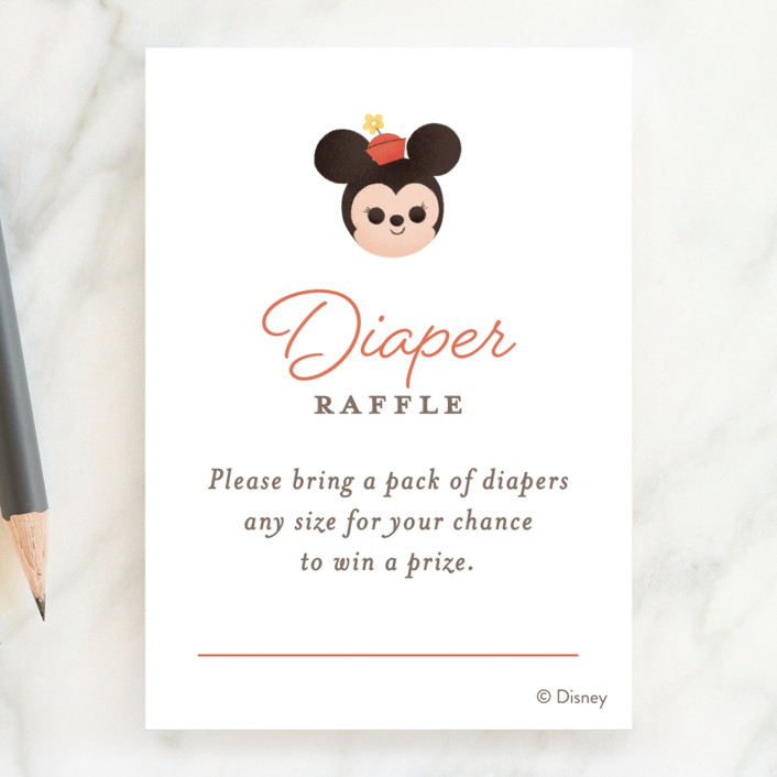 Disney's Minnie Nursery Inspiration Board Mini Baby Shower Insert Cards ...