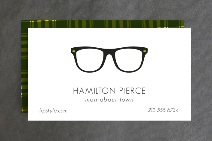 Man About Town Business Cards by 2birdstone | Minted