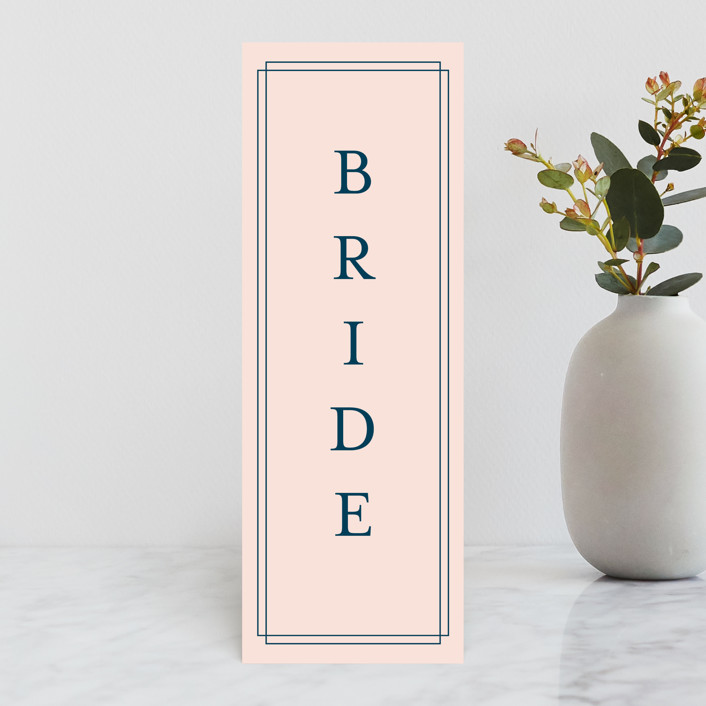 Chic Gala Long Custom Signs by Kimberly FitzSimons | Minted