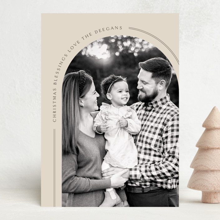 Arch Blessings Christmas Photo Cards by Erin Deegan | Minted