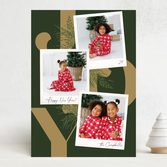 Christmas Snaps Christmas Photo Cards by Robert and Stella | Minted