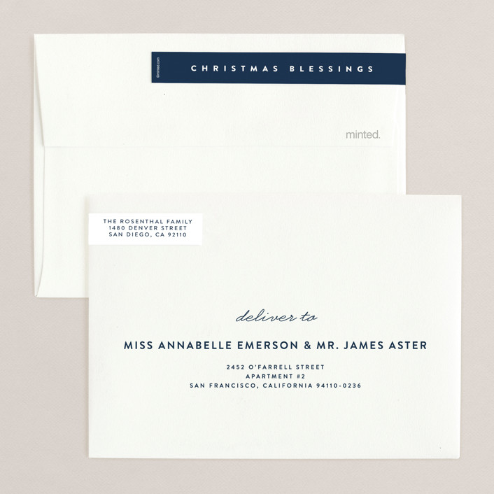 Many Christmas Blessings Christmas Photo Cards by Erica Krystek | Minted