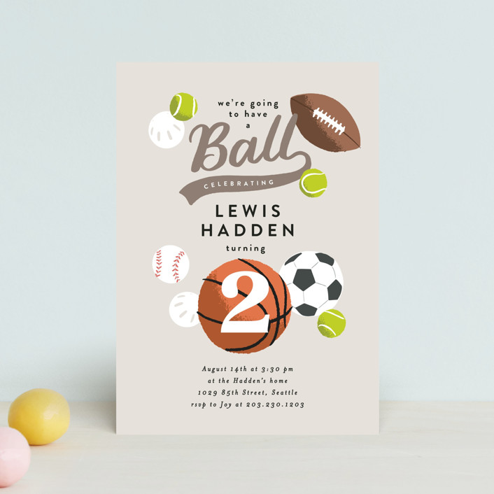 Have a ball Children's Birthday Party Postcards by Alethea and Ruth ...