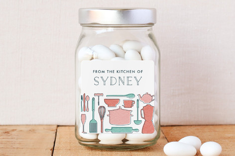 Retro Kitchen Custom Stickers by Anne Holmquist | Minted