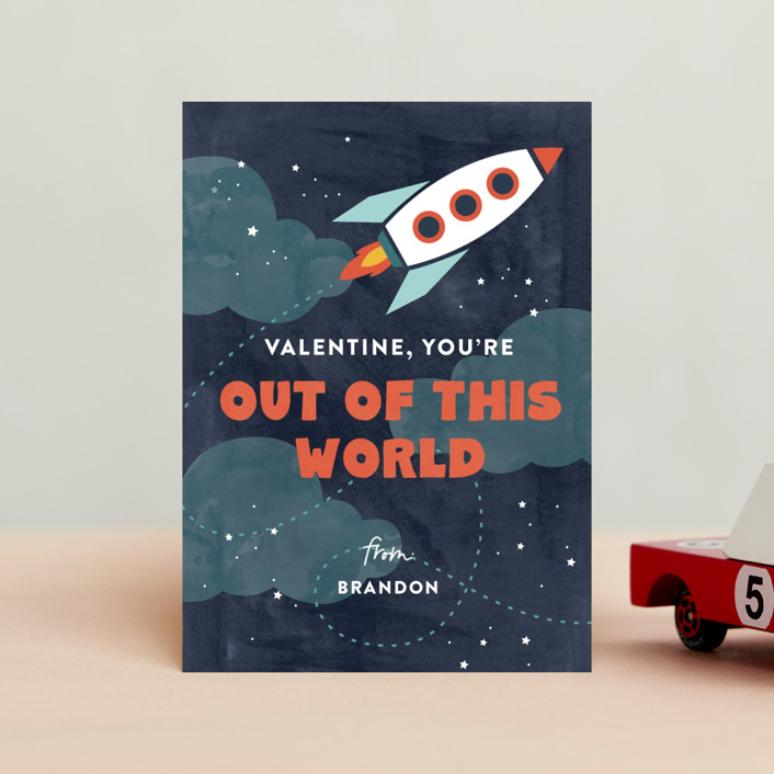 Out of This World Classroom Valentine's Cards by Pixel and Hank | Minted