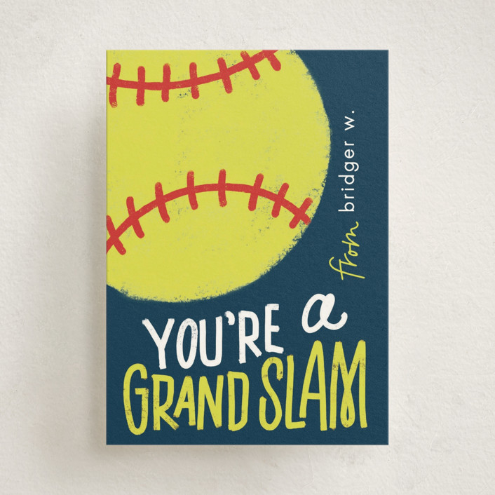 Grand Slam Classroom Valentine's Day Cards by Erin L. Wilson | Minted