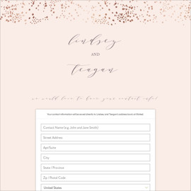 Digital Address Collection Cards | Minted