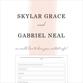 Digital Address Collection Cards | Minted