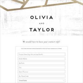 Digital Address Collection Cards | Minted