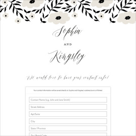 Digital Address Collection Cards | Minted