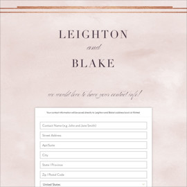 Digital Address Collection Cards | Minted