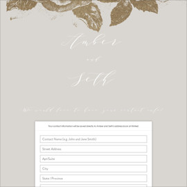 Digital Address Collection Cards | Minted