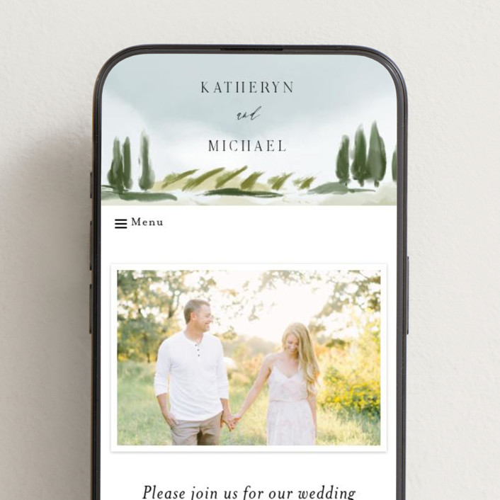 Wedding website minted store