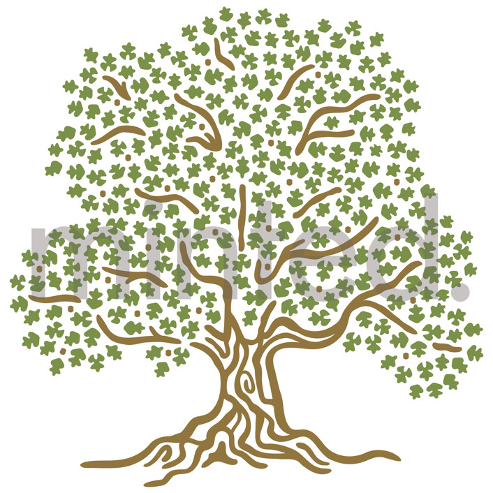 Oak Tree (add-on) Design Element by Paper Sun Studio | Minted