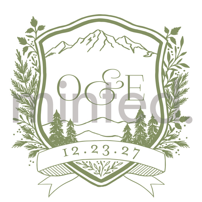 Deer Valley Crest (add-on) Design Element by Alethea and Ruth | Minted