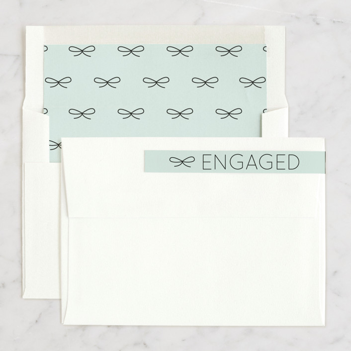 Knotted Engagement Party Invitations by Amber Barkley | Minted