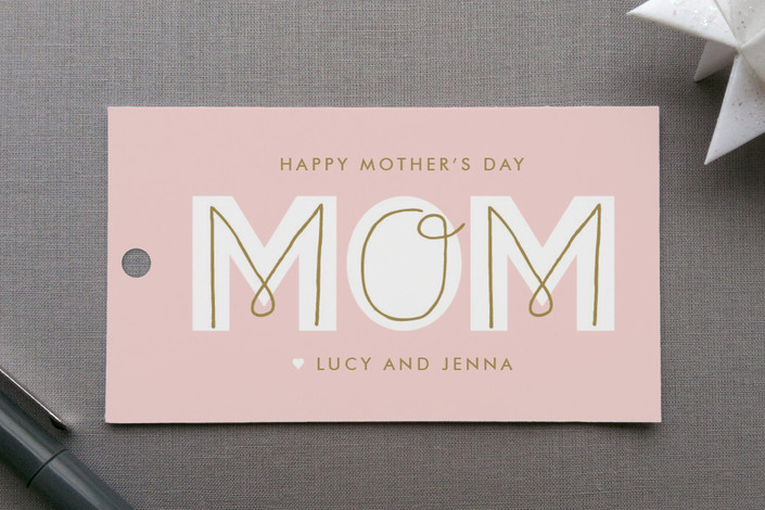 MOM Gift Tags by Lauren Chism | Minted