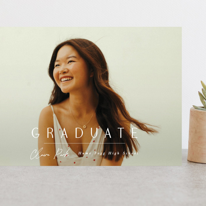 parkwoode Grand Graduation Announcements by Sara Hicks Malone | Minted