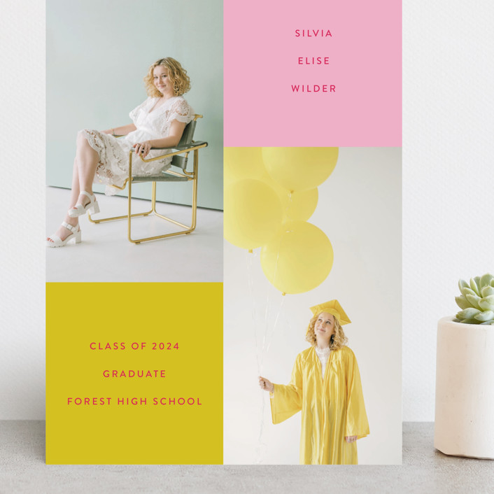 Dominoes Grand Graduation Announcements by Morgan Kendall | Minted