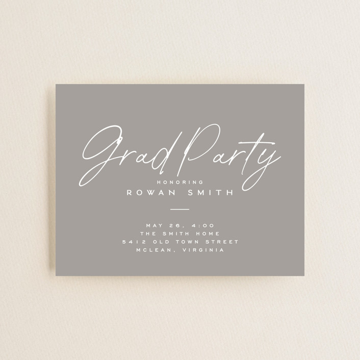 Onward Script Graduation Insert Cards by Owl and Toad | Minted