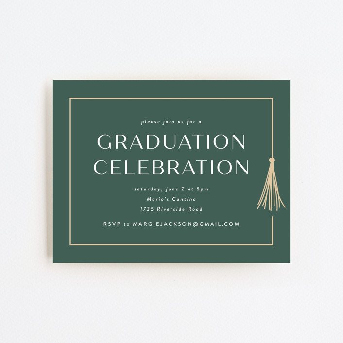 Fringe Graduation Insert Cards by Lauren Chism | Minted