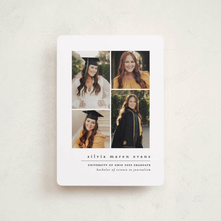 name drop Graduation Petite Cards by Lea Delaveris | Minted