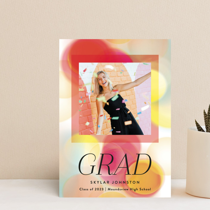 bring color! Graduation Petite Cards by Phrosne Ras | Minted