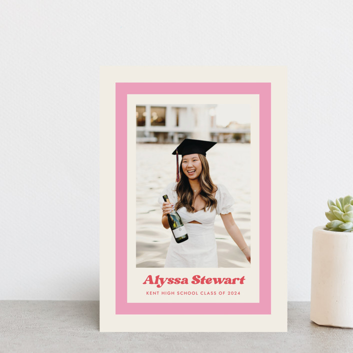 Nola Graduation Announcement Postcards by Megan Davis | Minted
