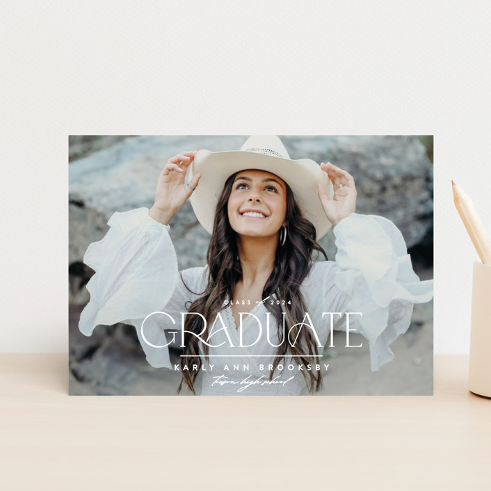Class Picture Graduation Announcement Postcards by Erin L. Wilson | Minted