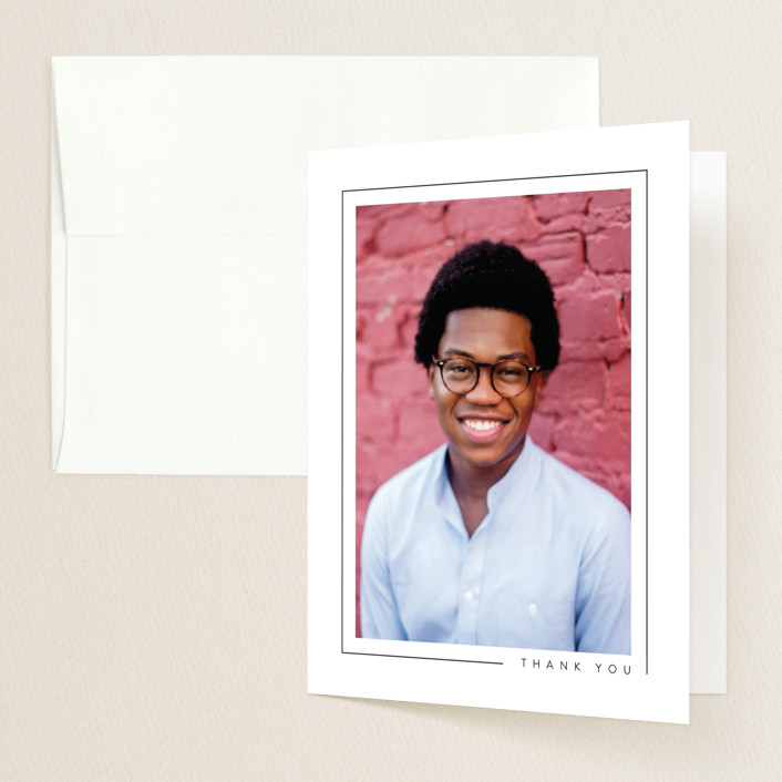 Grad Square Graduation Thank You Cards by Brittany Braithwaite | Minted