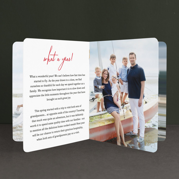 Big Love Holiday Booklette Cards by Erin Deegan | Minted