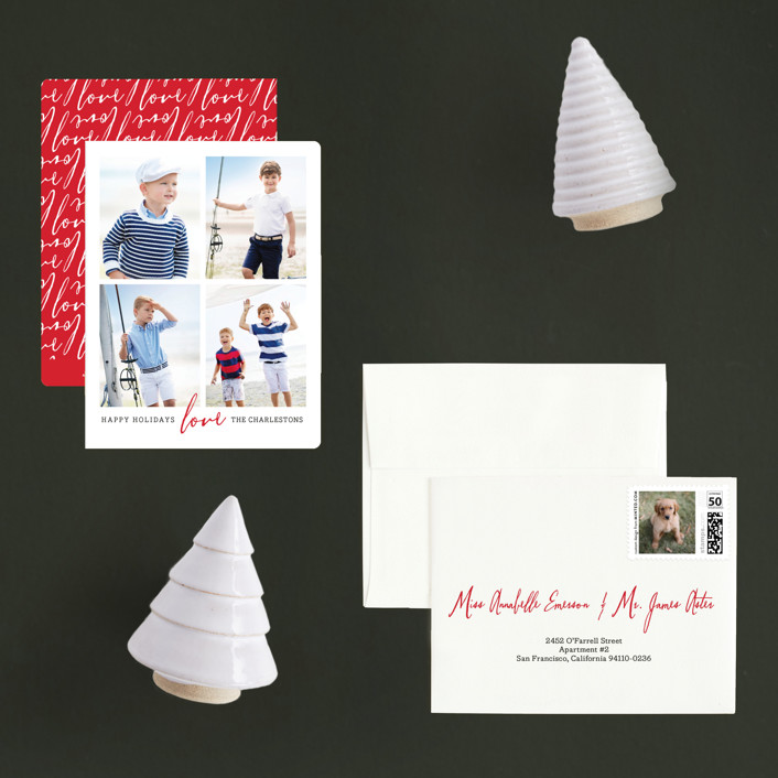 Big Love Holiday Booklette Cards by Erin Deegan | Minted