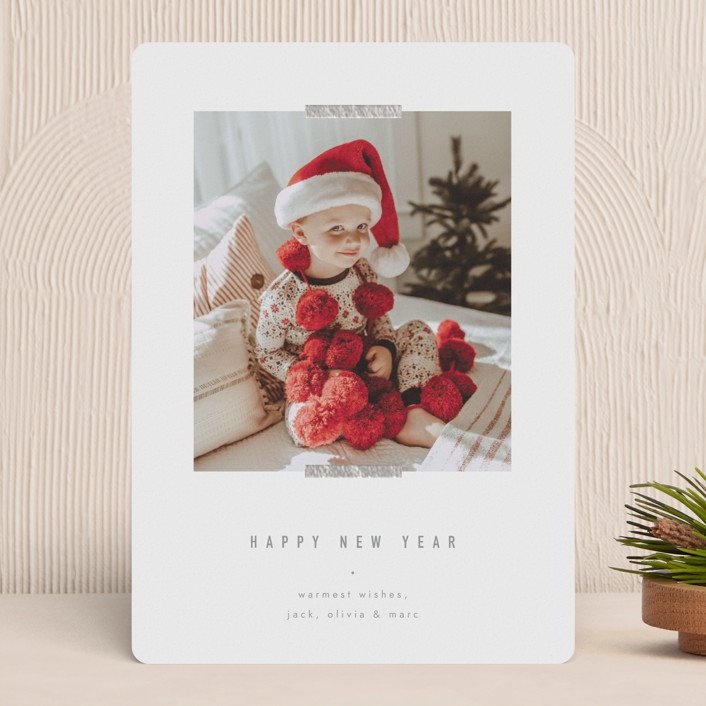 Holiday Snap Foil-Pressed Holiday Cards by Blustery August | Minted