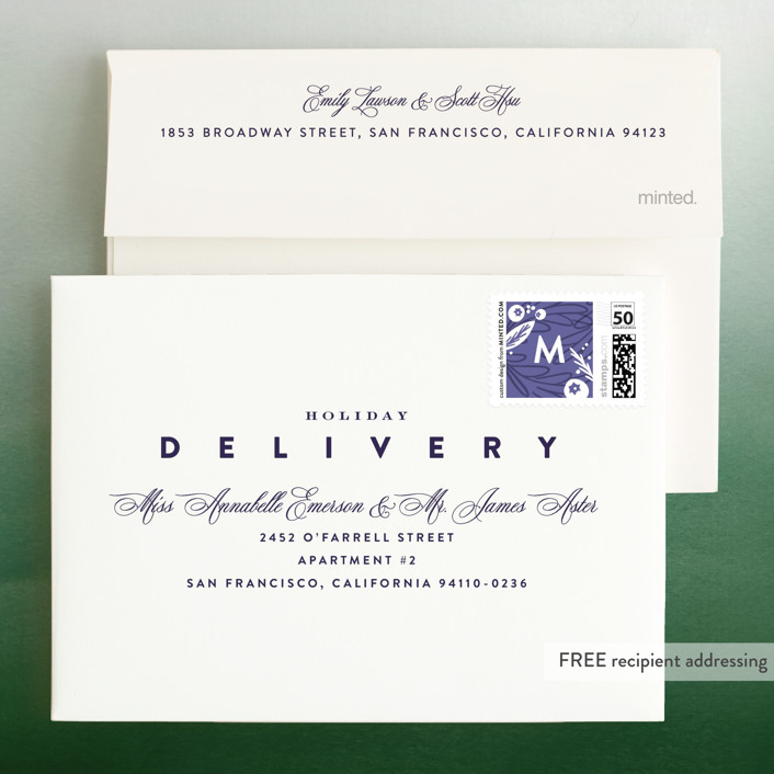 Holiday Parade Foil-Pressed Holiday Cards by Carrie ONeal | Minted